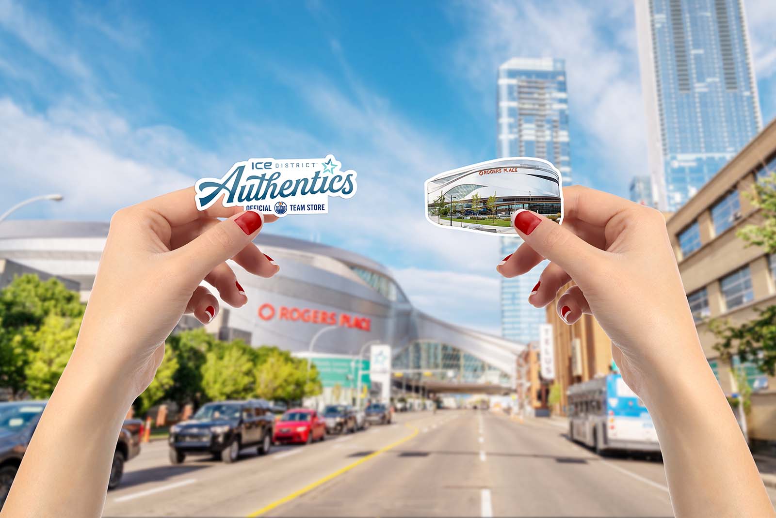 Edmonton Stickers and Labels