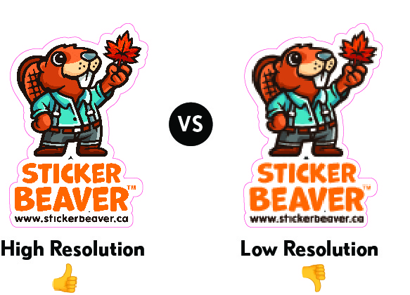 About your proof - Sticker Beaver®